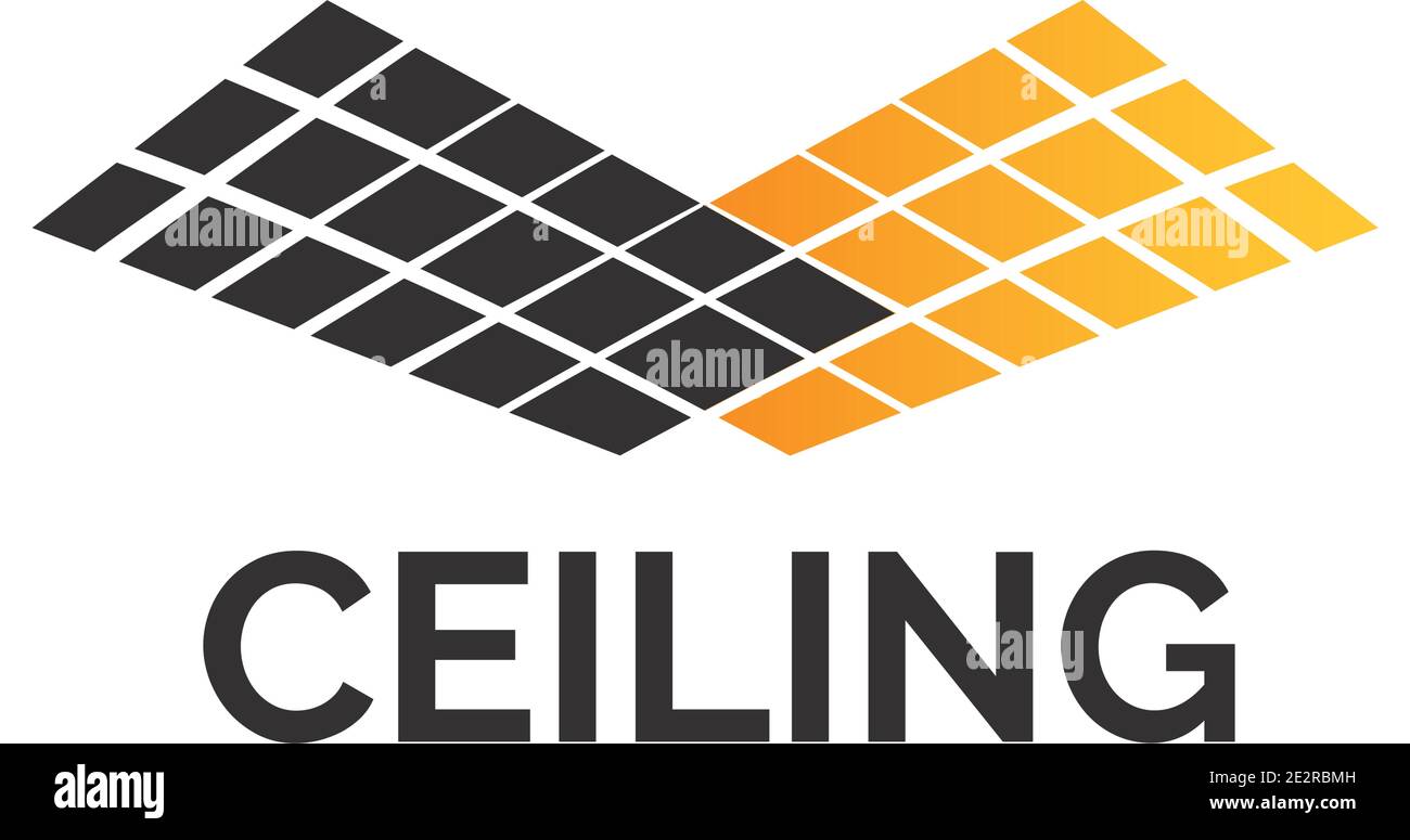 Vector logo of ceilings and stretch ceilings Stock Vector Image & Art ...