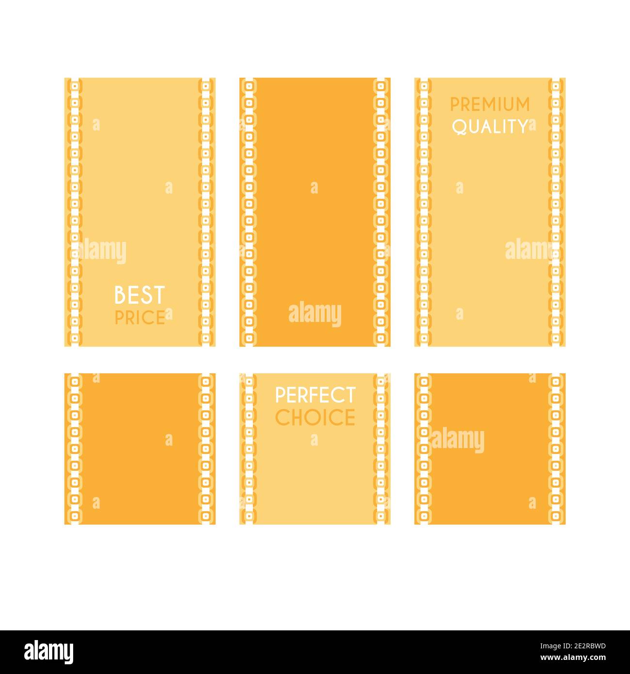 Modern decorative vector frames. Editable design templates for web ...