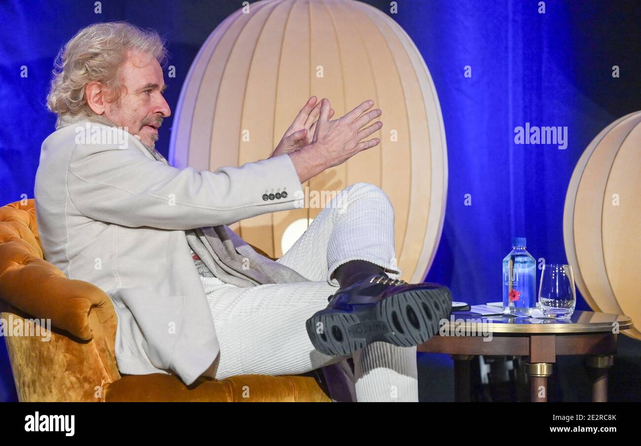 Berlin, Germany. 14th Jan, 2021. Presenter Thomas Gottschalk at the ...