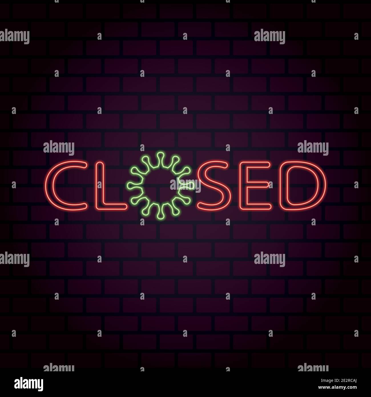 Which was closed due to safety Stock Vector Images - Alamy