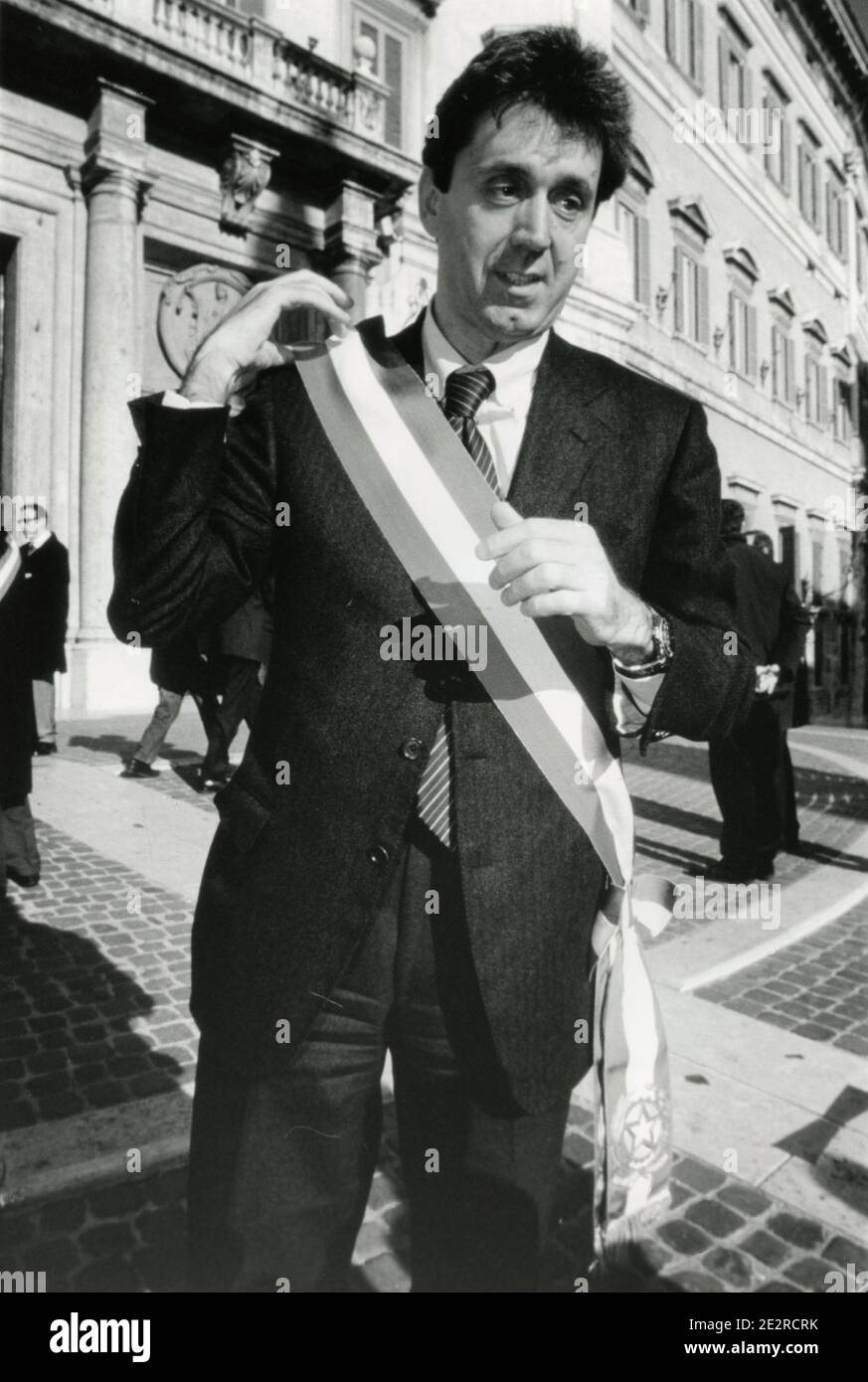 Italian politician and mayor of Ancona Fabio Sturani, 2000s Stock Photo ...