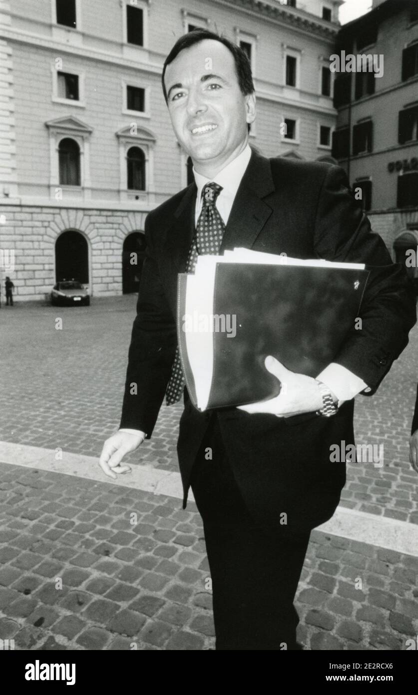 Italian politician and minister Franco Frattini, 2000s Stock Photo - Alamy