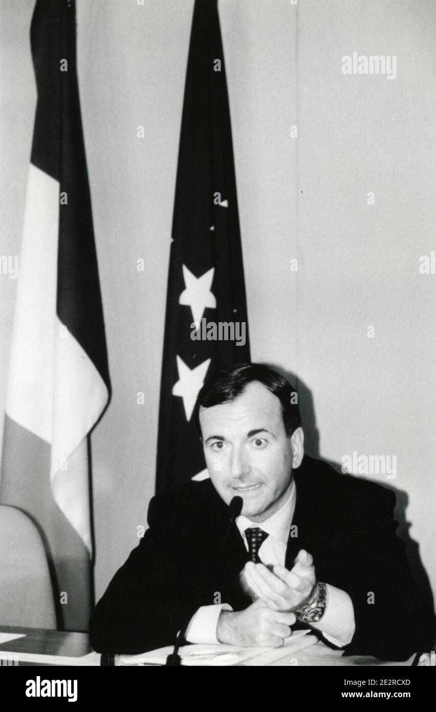 Italian politician and minister Franco Frattini, 2000s Stock Photo - Alamy