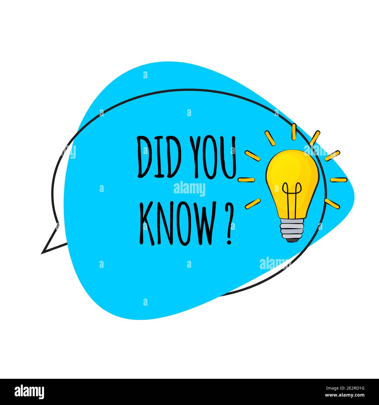 Did You Know Light Bulb
