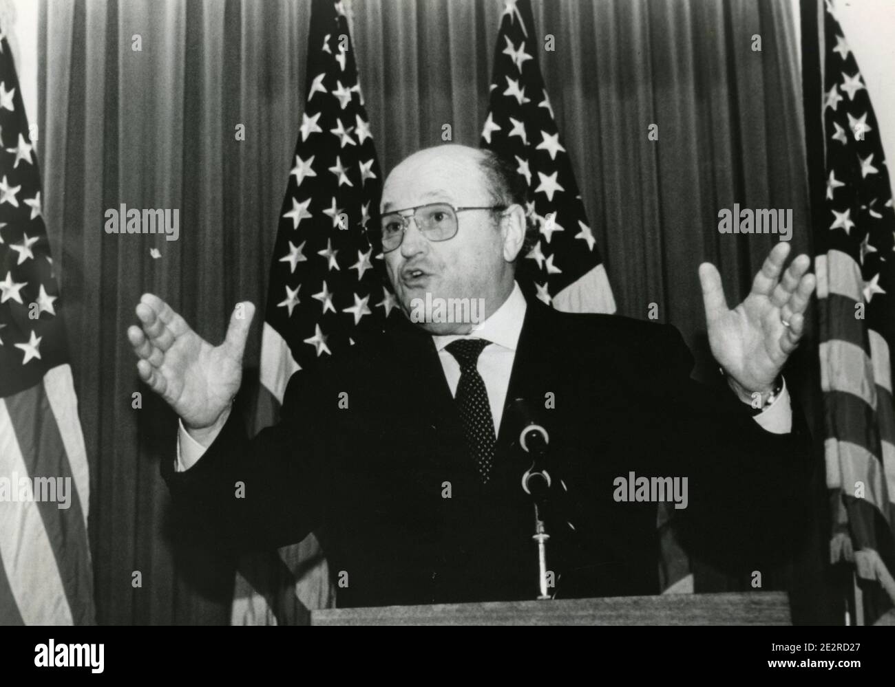 Italian politician and former minister Renato Ruggiero, 1990s Stock ...