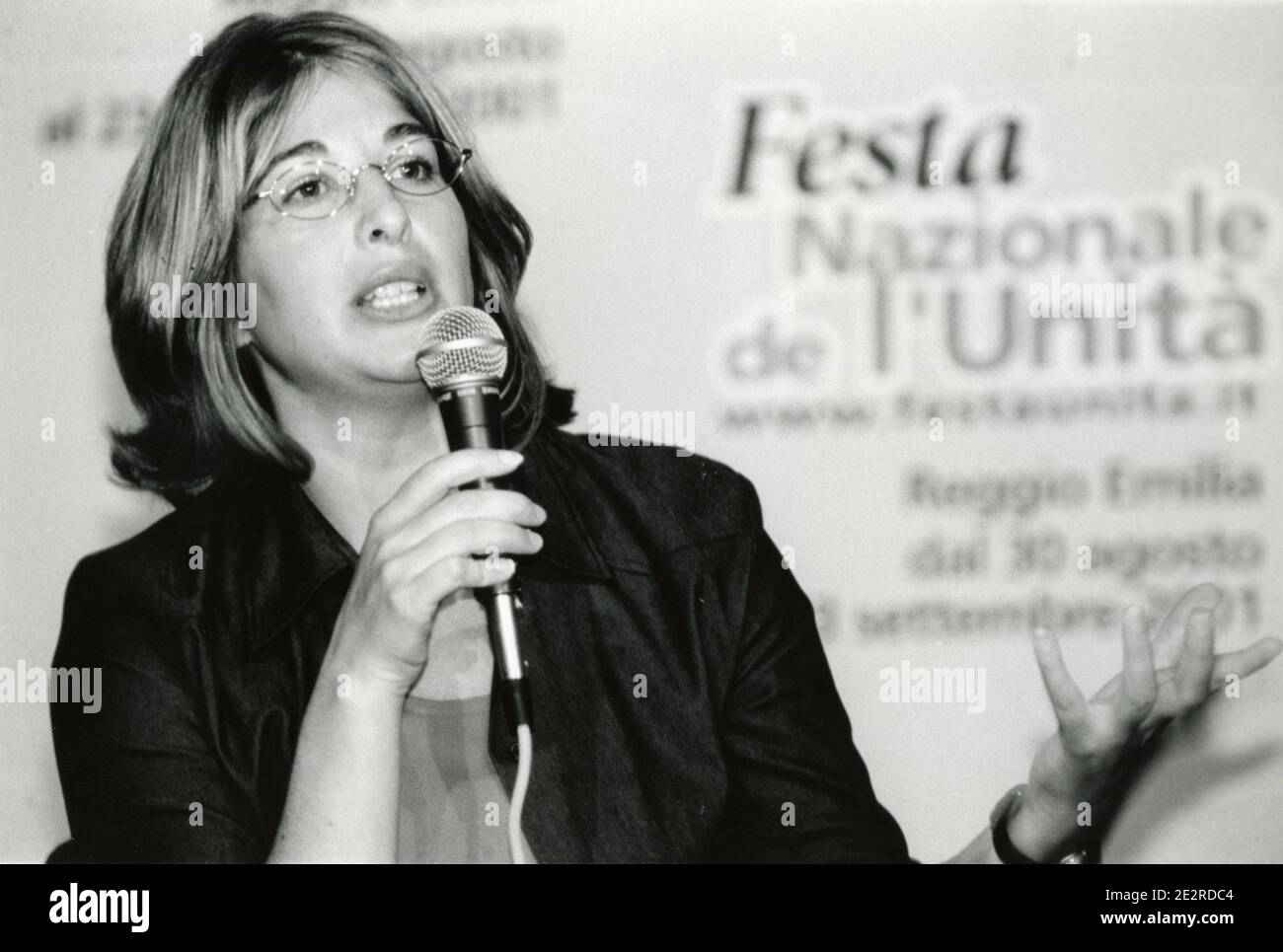 Canadian author and social activist Naomi Klein, 2001 Stock Photo - Alamy