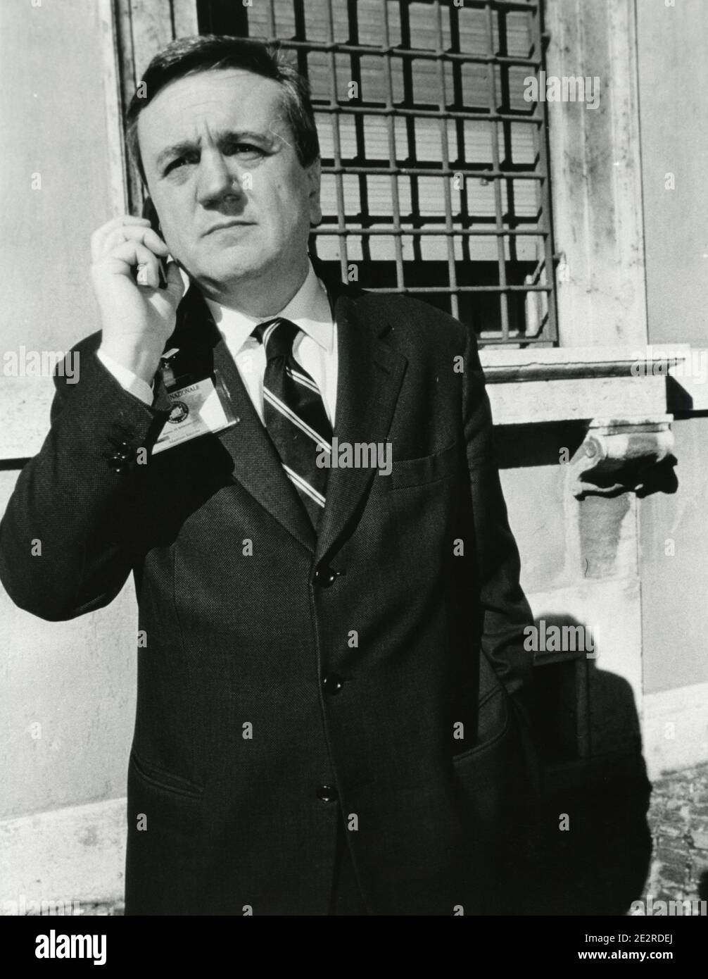 Italian politician and former minister Maurizio Sacconi, 2000s Stock ...