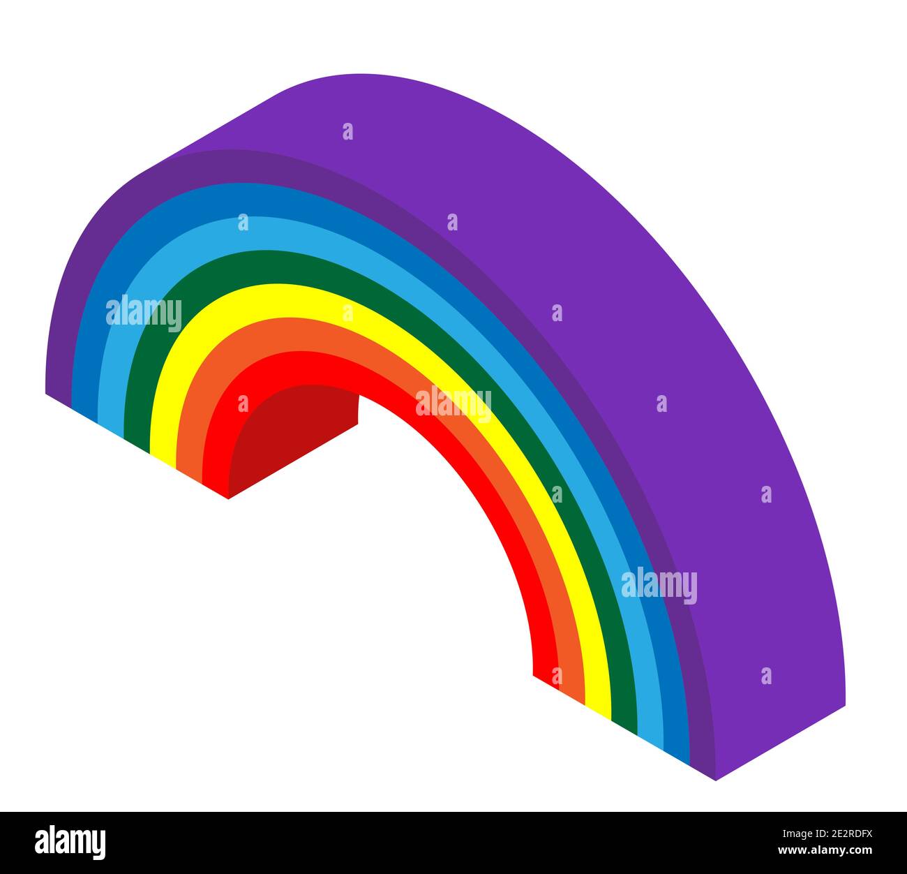 Rainbow icon hi-res stock photography and images - Alamy
