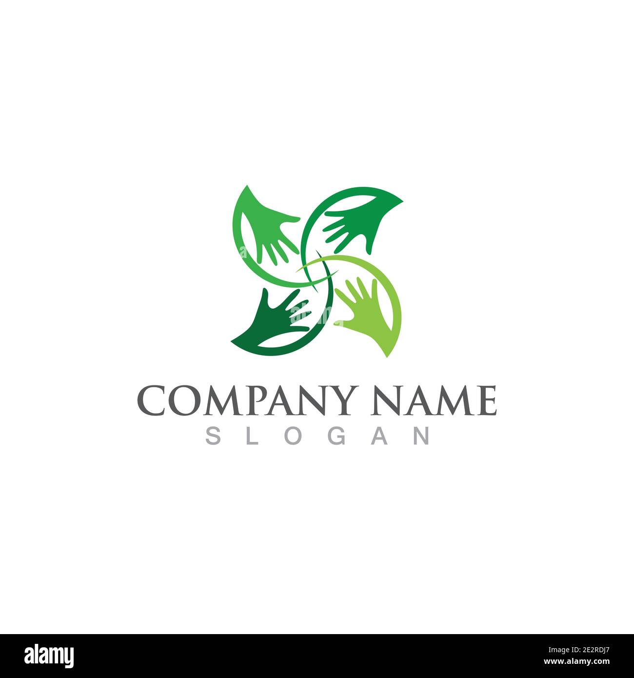 Hope hand logo and symbol vector Stock Vector Image & Art - Alamy