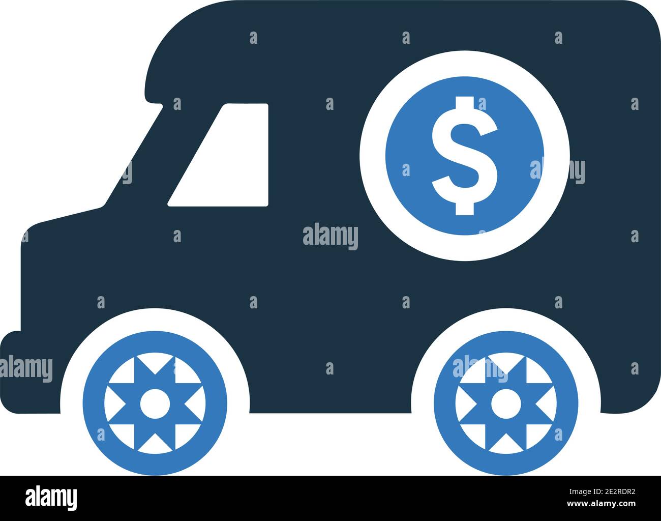 Bank delivery van Cut Out Stock Images & Pictures - Alamy