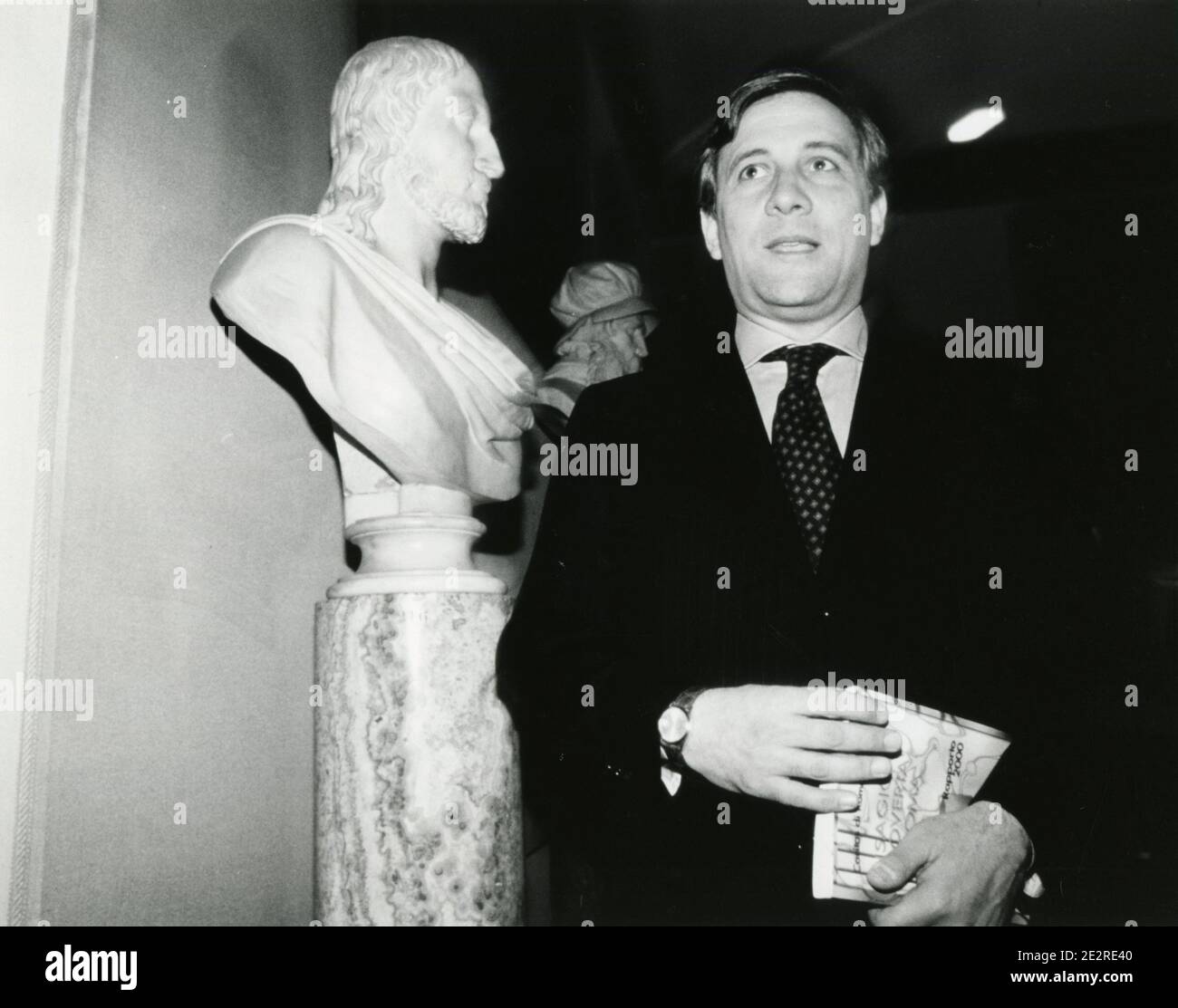Italian politician and former President of the EU Parliament Antonio ...