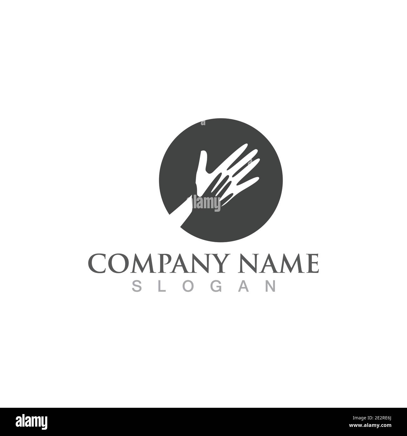 Hope hand logo and symbol vector Stock Vector Image & Art - Alamy