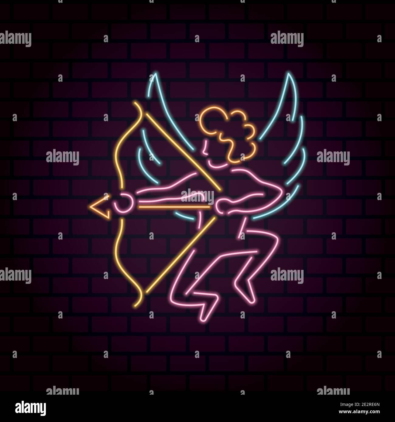 Angel wings wall Stock Vector Images - Alamy