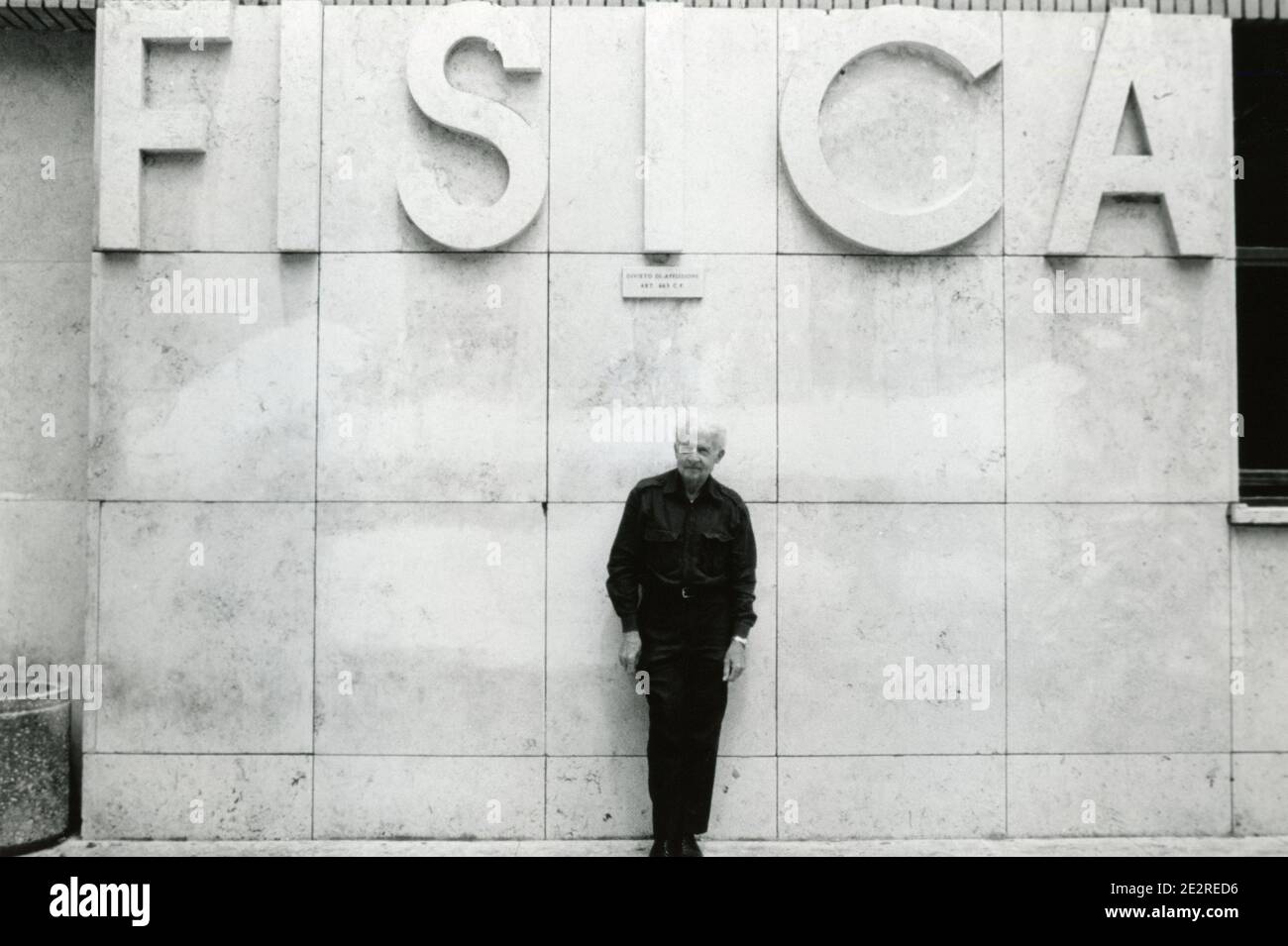 Italian physicist Marcello Cini, 2000s Stock Photo - Alamy