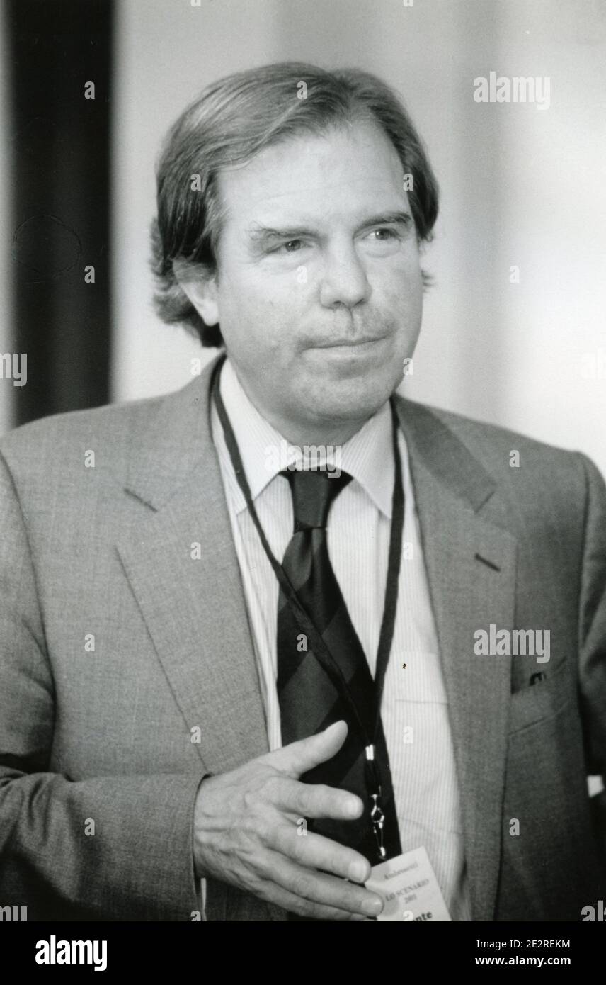 Greek American architect, informatics, and writer Nicholas Negroponte ...