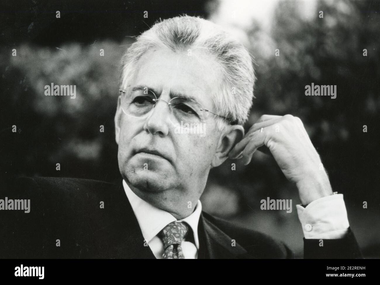 Italian economist and former Prime Minister Mario Monti, 2000s Stock ...