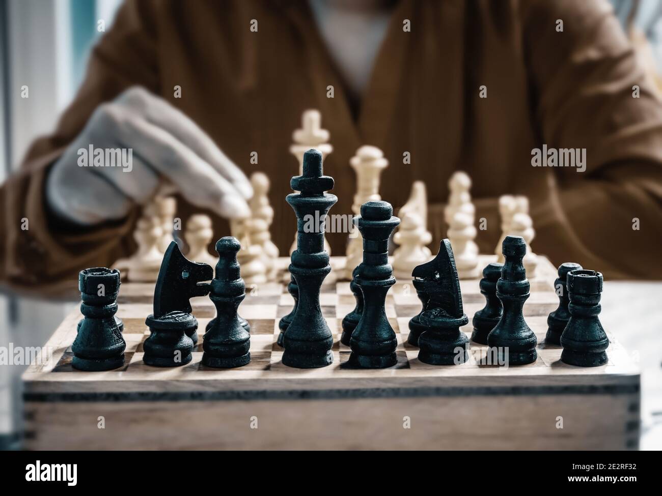 Human chess pieces hi-res stock photography and images - Alamy