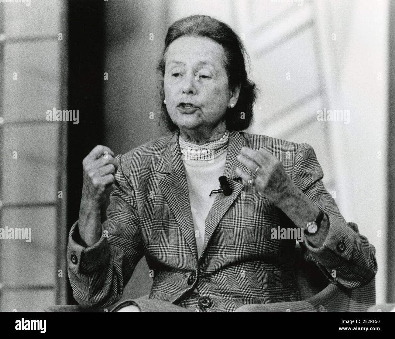 Italian environmentalist and media proprietor Giulia Maria Crespi ...