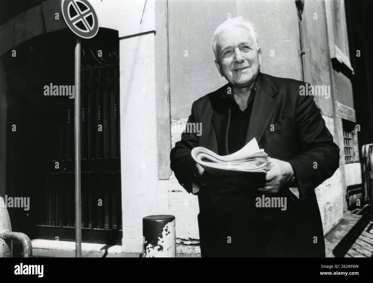 Italian politician Pino Rauti, 2000s Stock Photo - Alamy