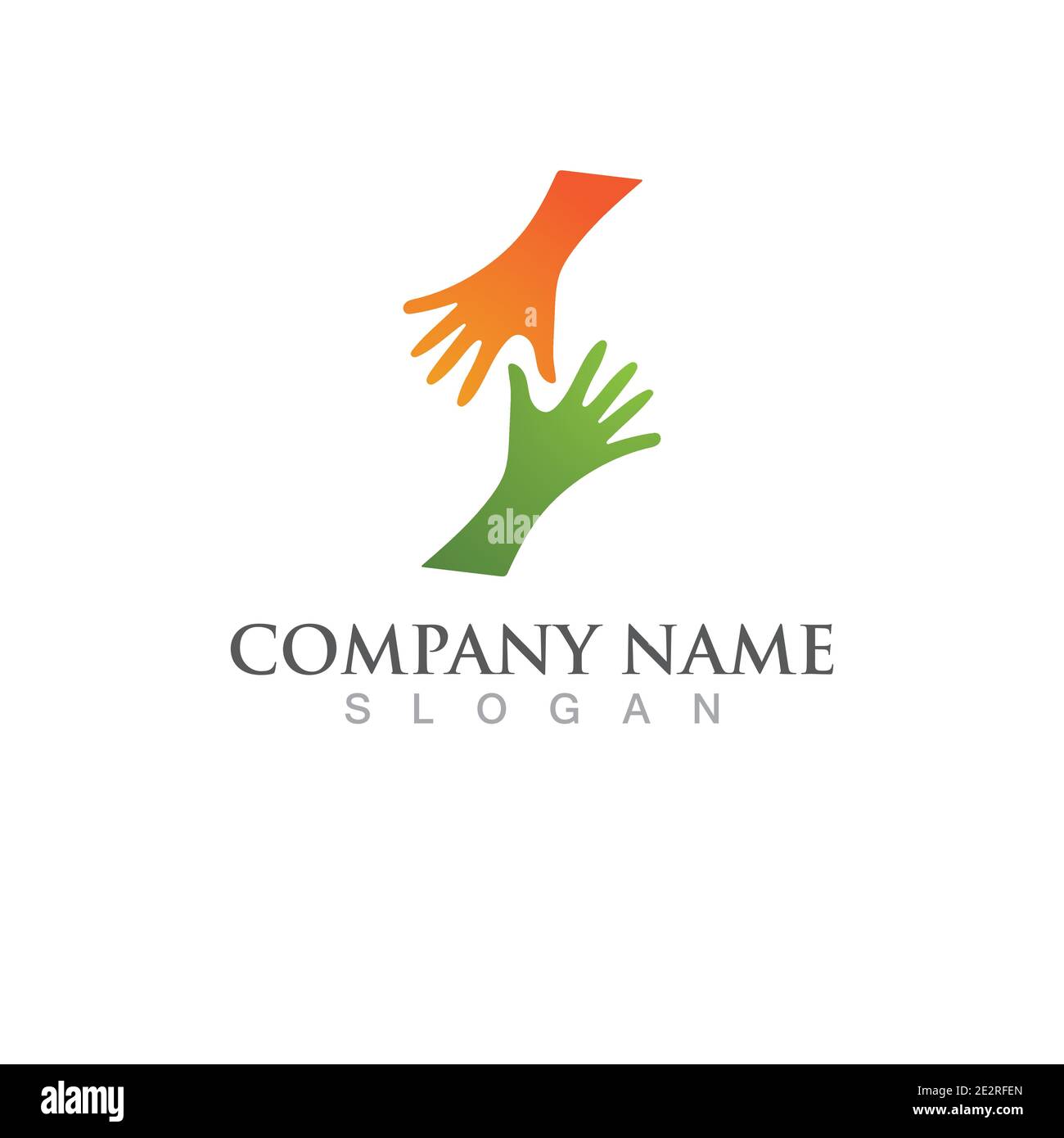 Hope hand logo and symbol vector Stock Vector Image & Art - Alamy