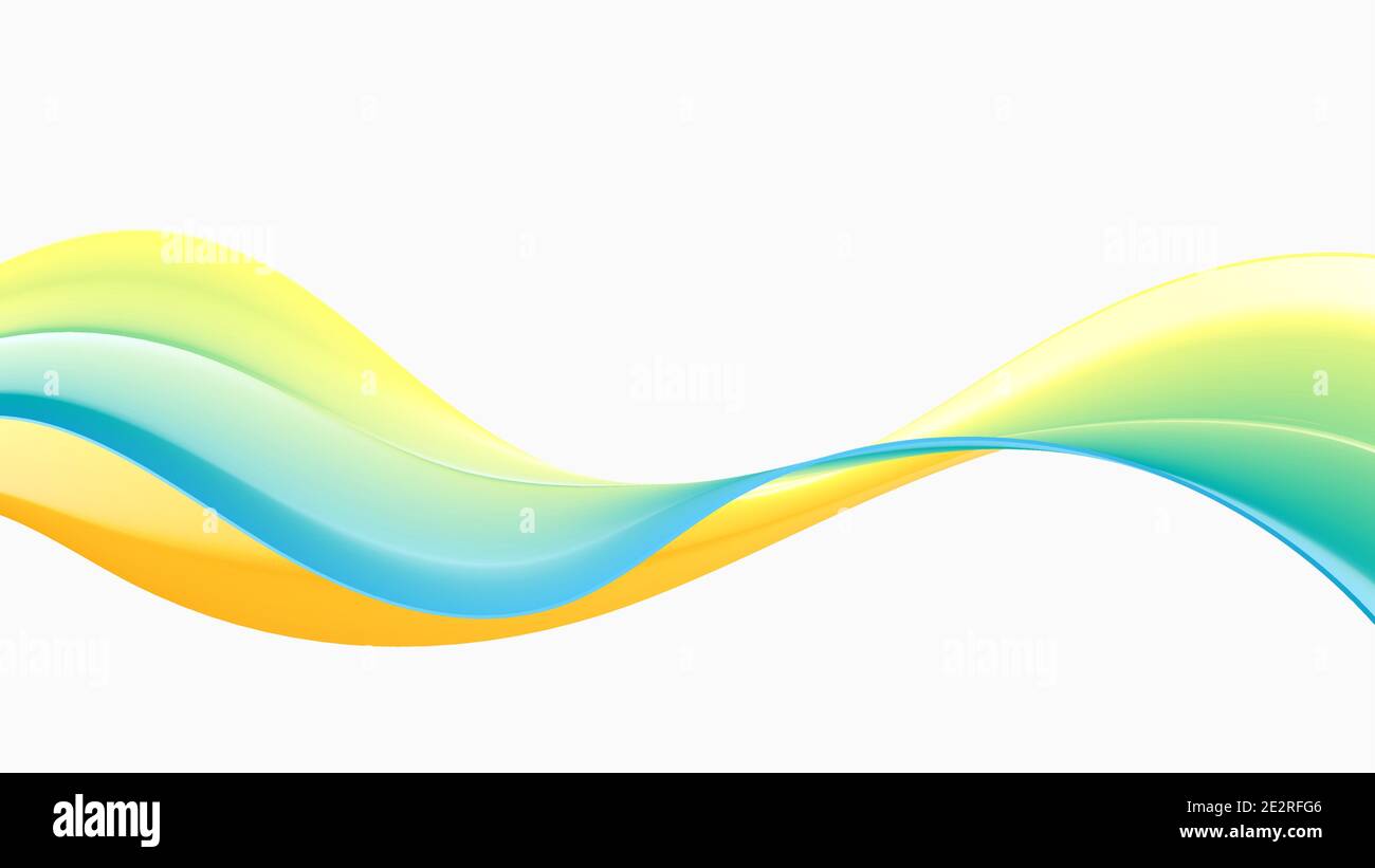 Wavy background Dynamic effect Design template Stock Vector Image & Art ...