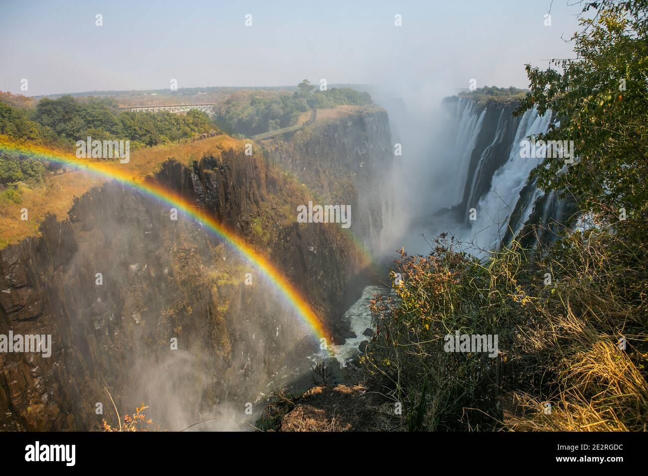 Victoria Falls after the rainy season Stock Photo - Alamy