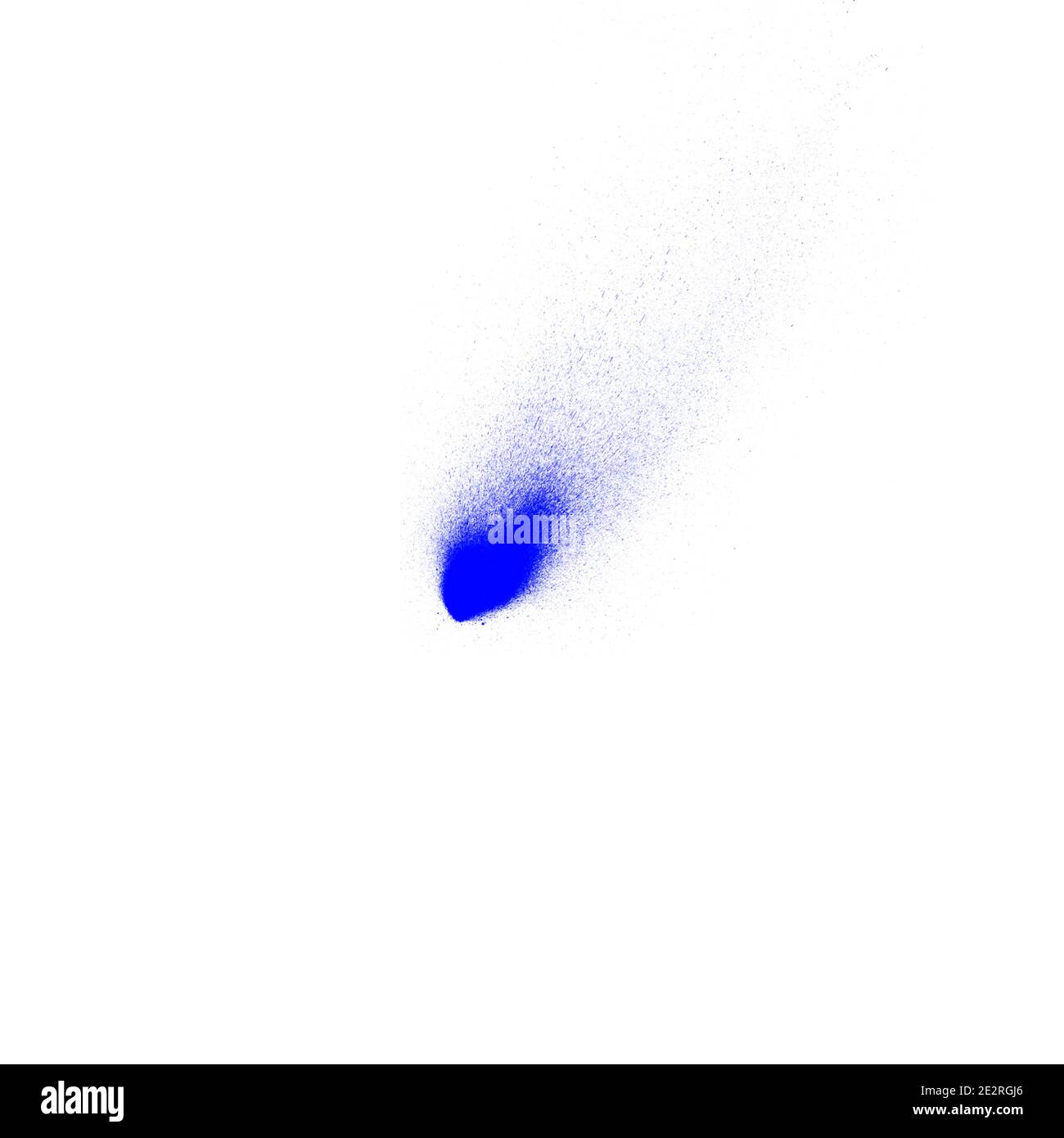 Blue paint spray hi-res stock photography and images - Alamy
