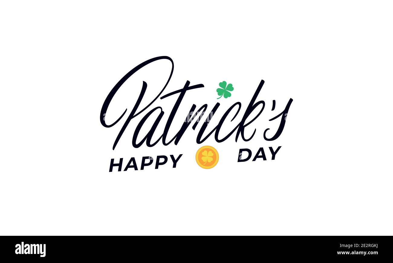 Happy Patrick's Day. Vector illustration of Saint Patrick's Day ...