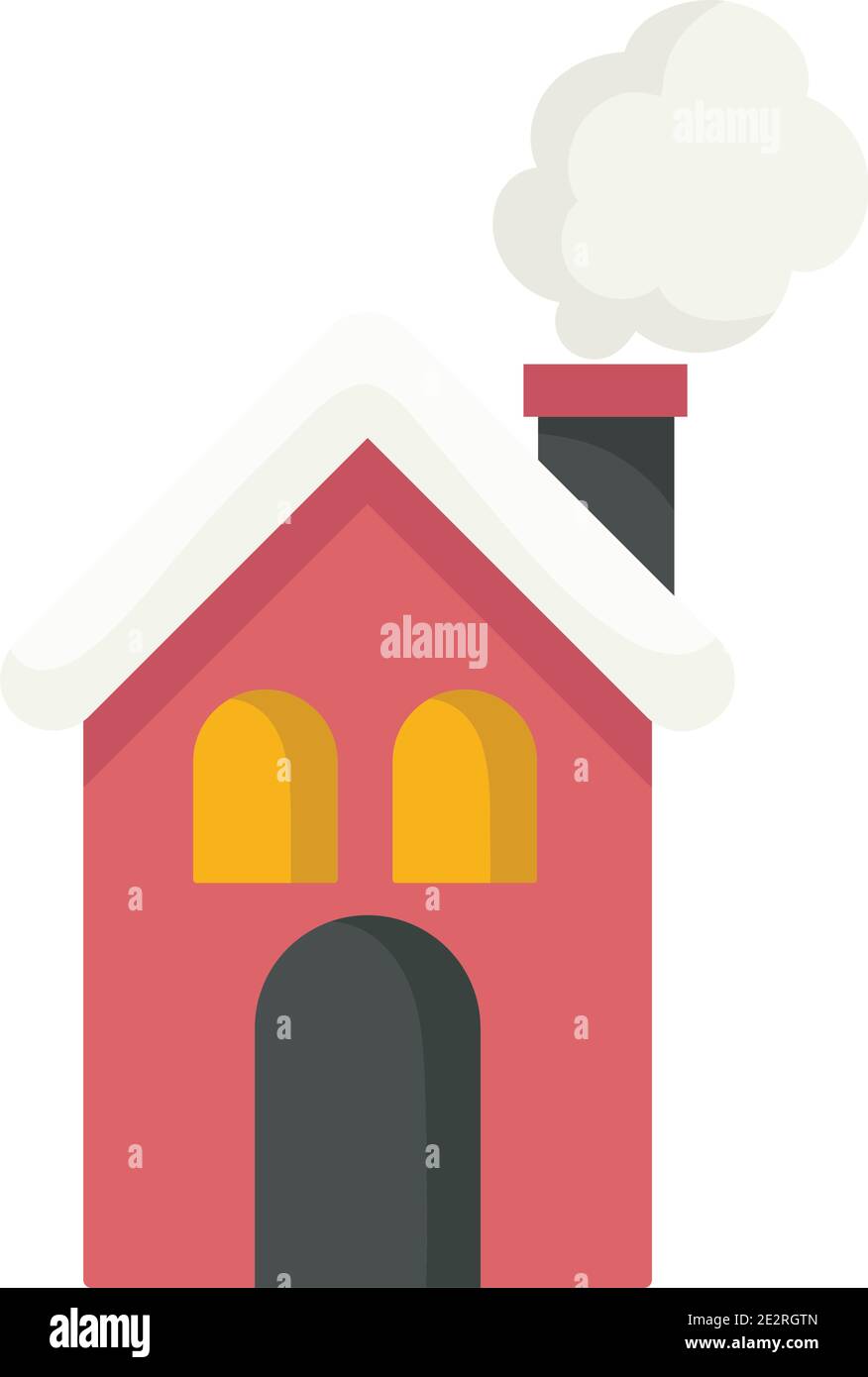 Chimney With Smoke Illustration
