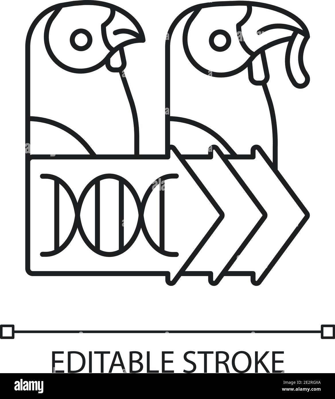 Genetics experiment Black and White Stock Photos & Images - Alamy