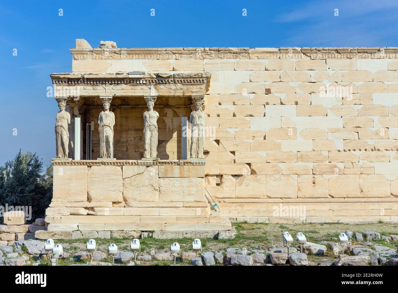 The Caryatid Porch of the Erechtheum, Acropolis, Athens, Greece Stock ... The Caryatid Porch of the Erechtheum, Acropolis, Athens, Greece Stock ...