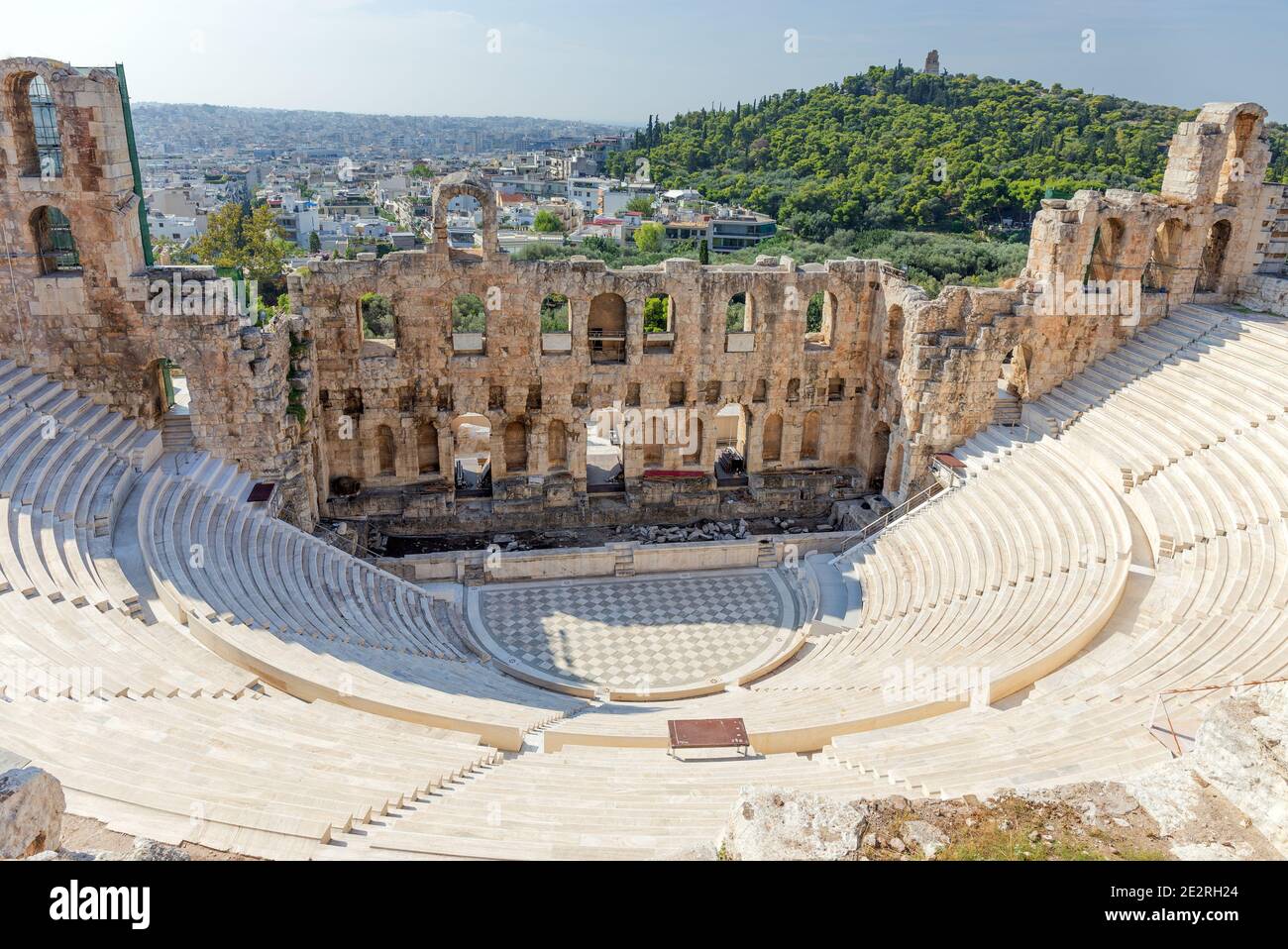 The Odeon of Herodes Atticus, Athens, Greece Stock Photo - Alamy