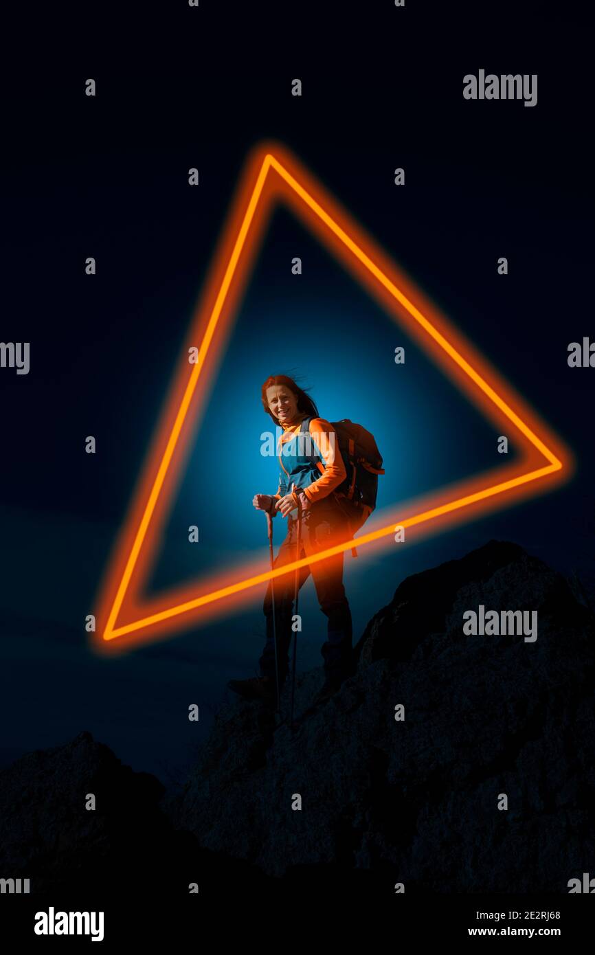 Female in nature hi-res stock photography and images - Alamy