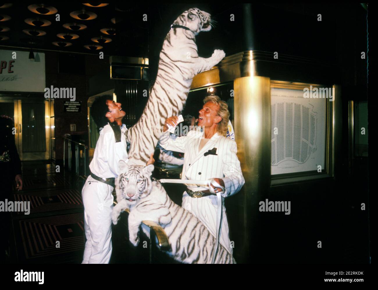 June 15, 1987, New York, NY, USA: At Radio City Music Hall ROY HORN (L ...