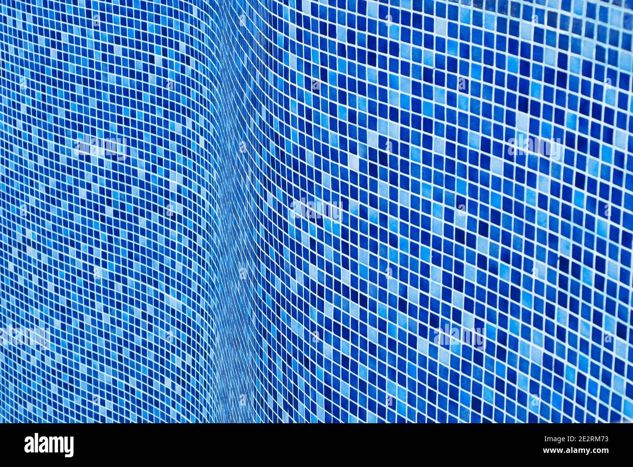 Blur mosaic wall texture with wavy shape Stock Photo - Alamy