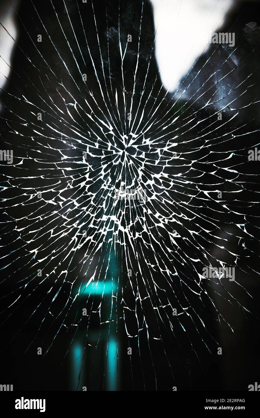 Broken glass night backgrounds hi-res stock photography and images - Alamy