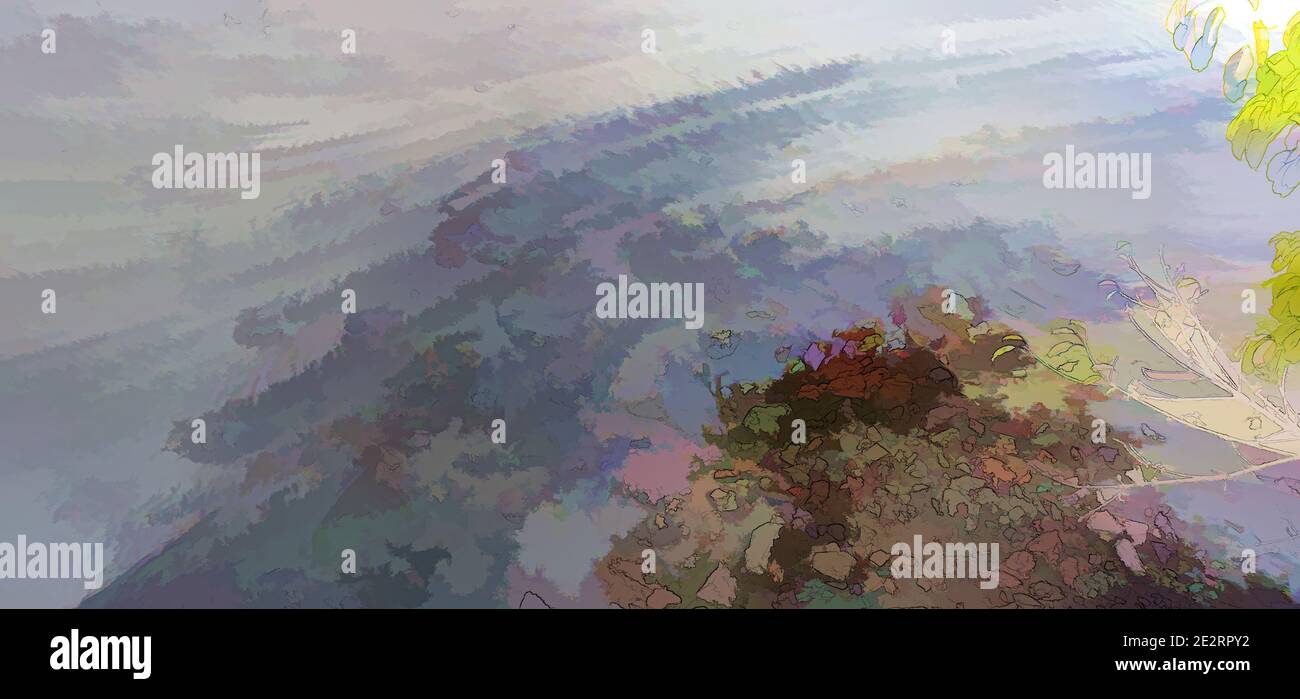 Slow flowing river creates a pattern on the riverbed Stock Photo - Alamy