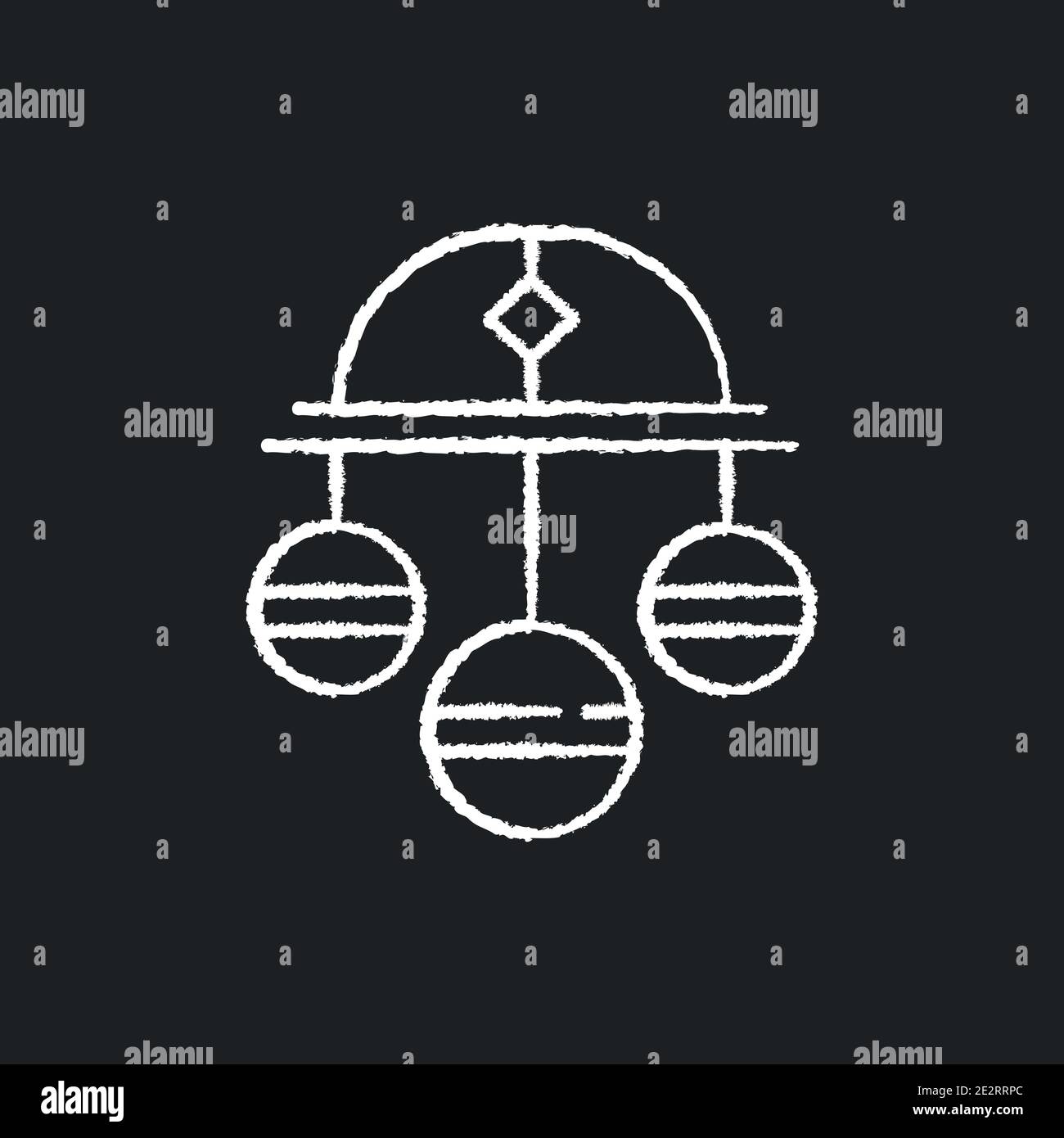 Pawn symbol linear icon Stock Vector Images - Alamy