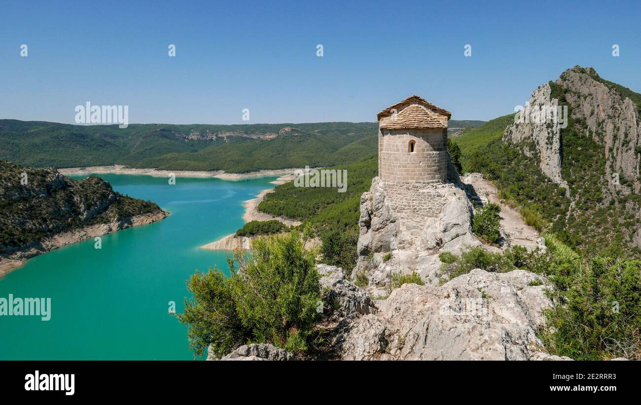 Spain, Catalonia: Province of Lleida. Built in the XIth century, the ...