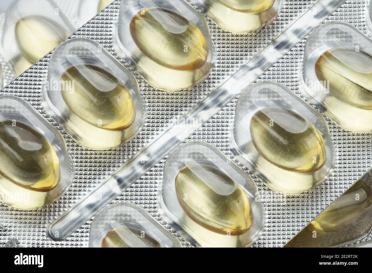 Tablets blister on a on white background. Layout of tablets packaging ...