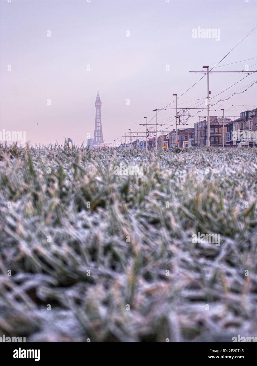 Blackpool, UK. 15th Jan, 2021. Weather News. Another cold spell hits ...
