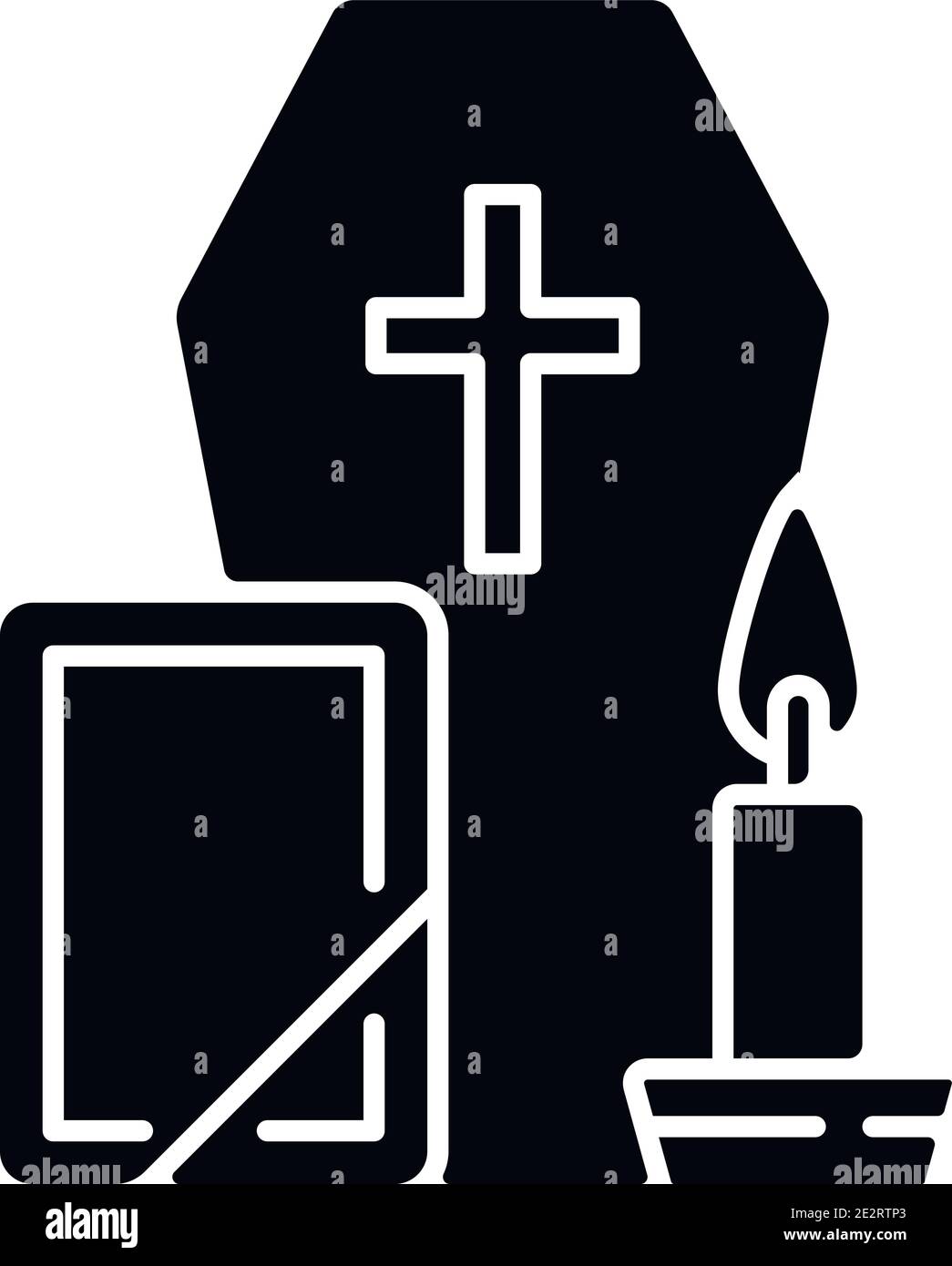 Grief and funeral Black and White Stock Photos & Images - Alamy