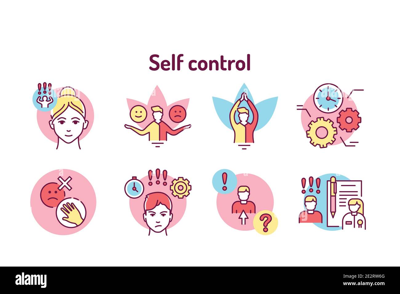 Psychologist pictogram hi-res stock photography and images - Alamy