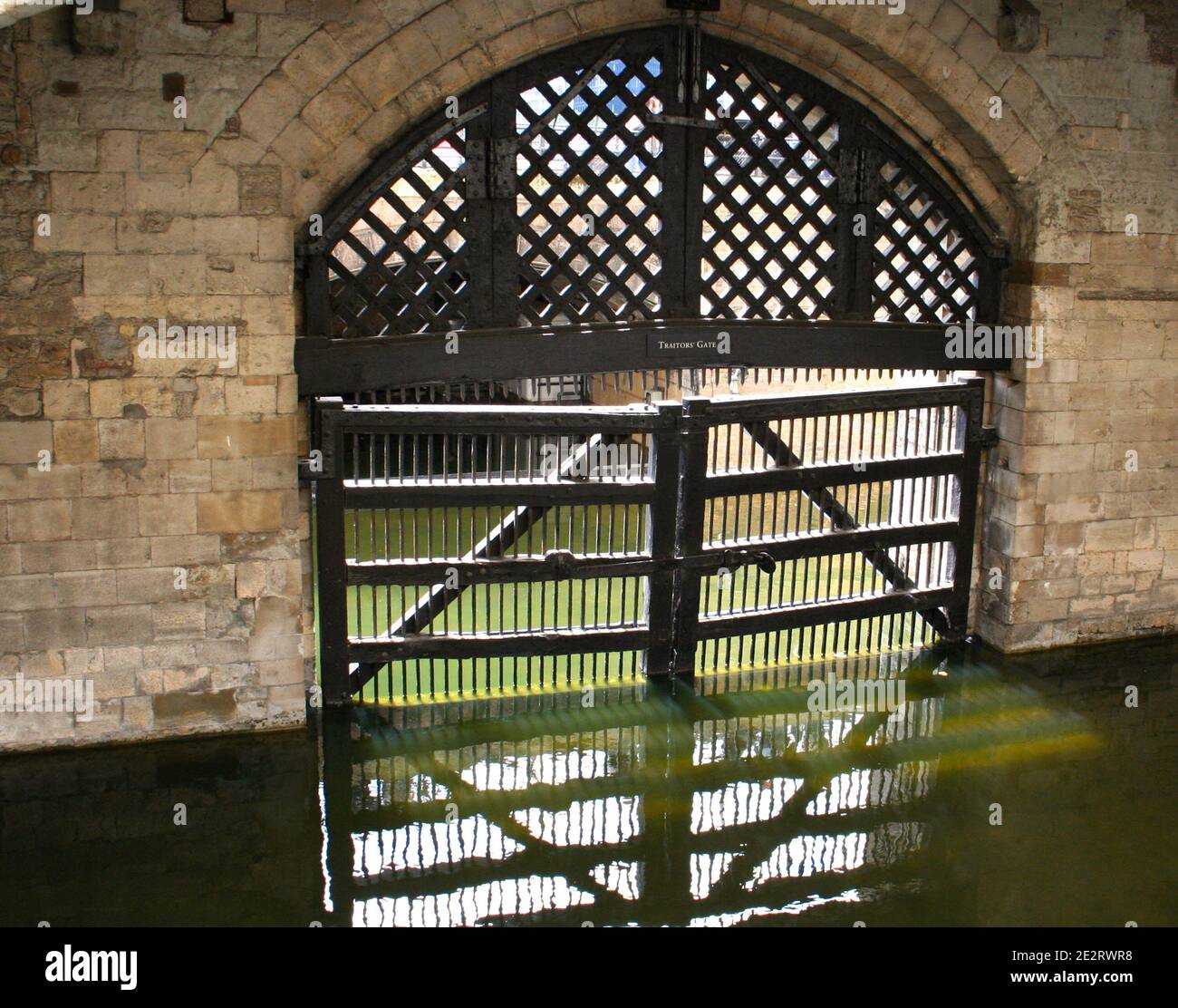 Traitors' Gate from inside the Tower of London England UK Stock Photo ...
