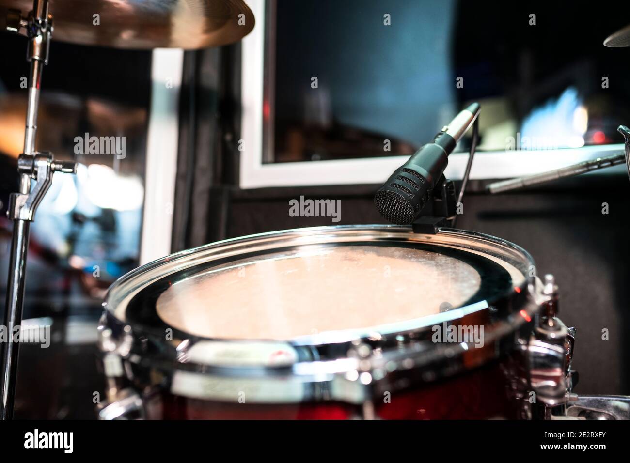 Close up young male drummer hi-res stock photography and images - Alamy