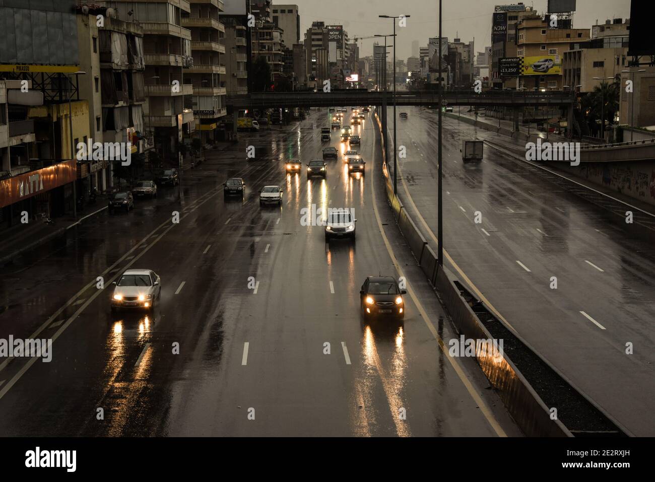 Highway beirut lebanon hi-res stock photography and images - Alamy