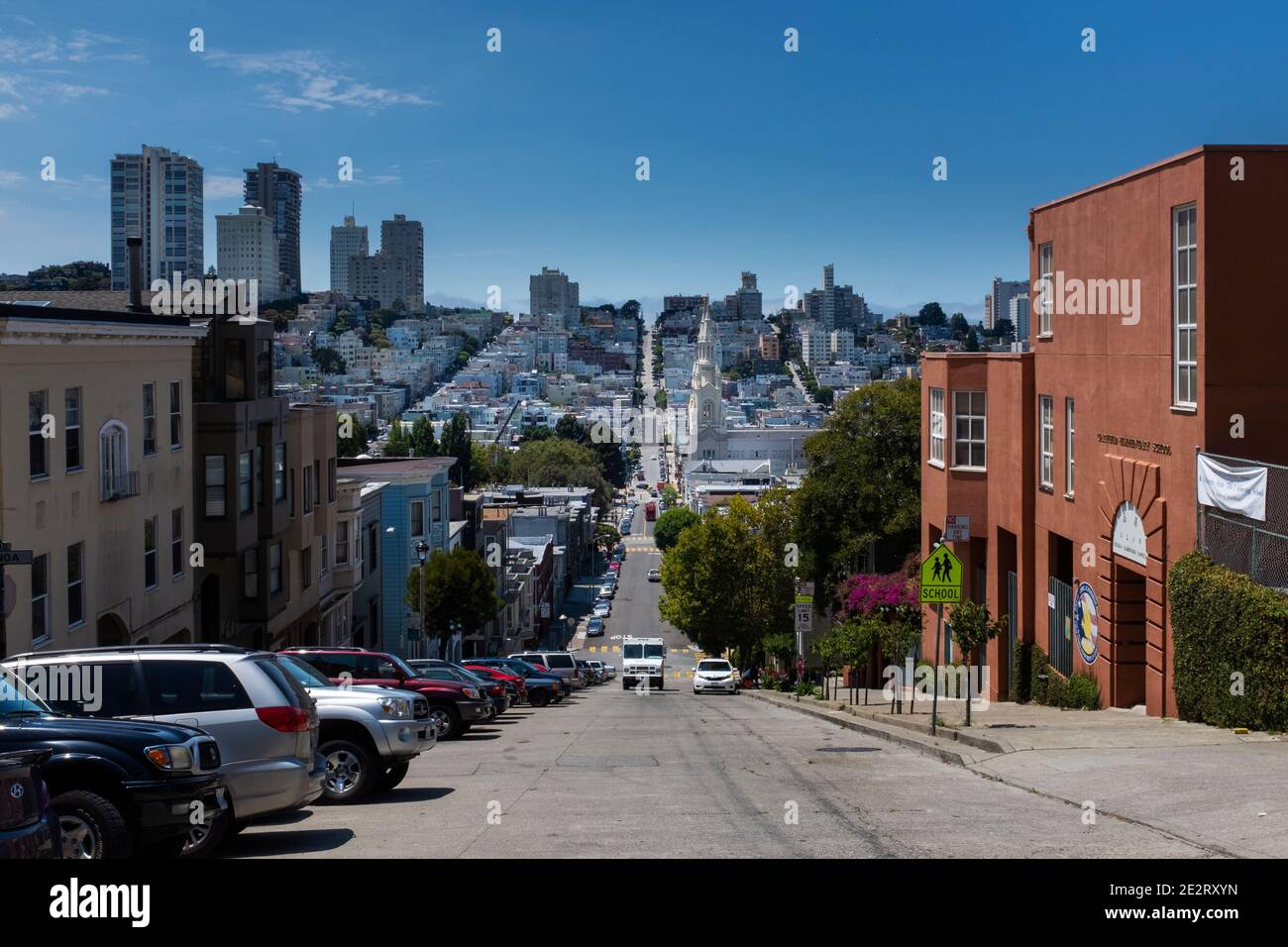 Filbert street san francisco hi-res stock photography and images - Alamy