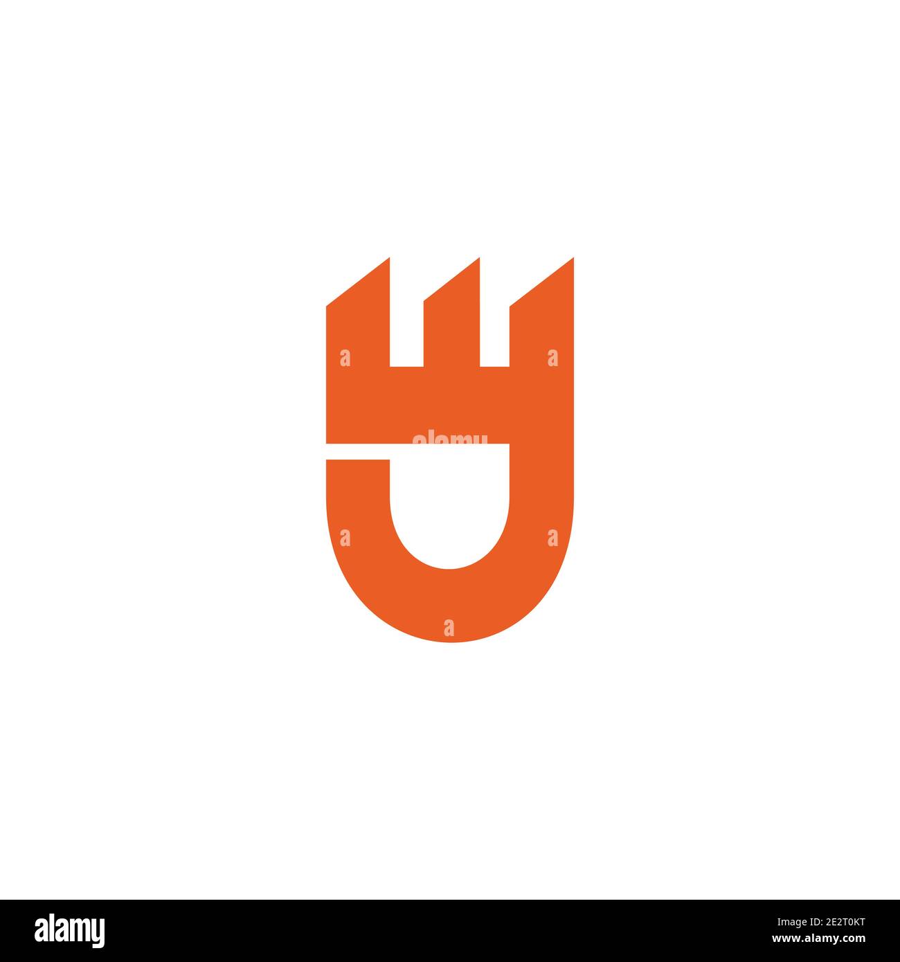 abstract letter wj simple link geometric line logo vector Stock Vector ...