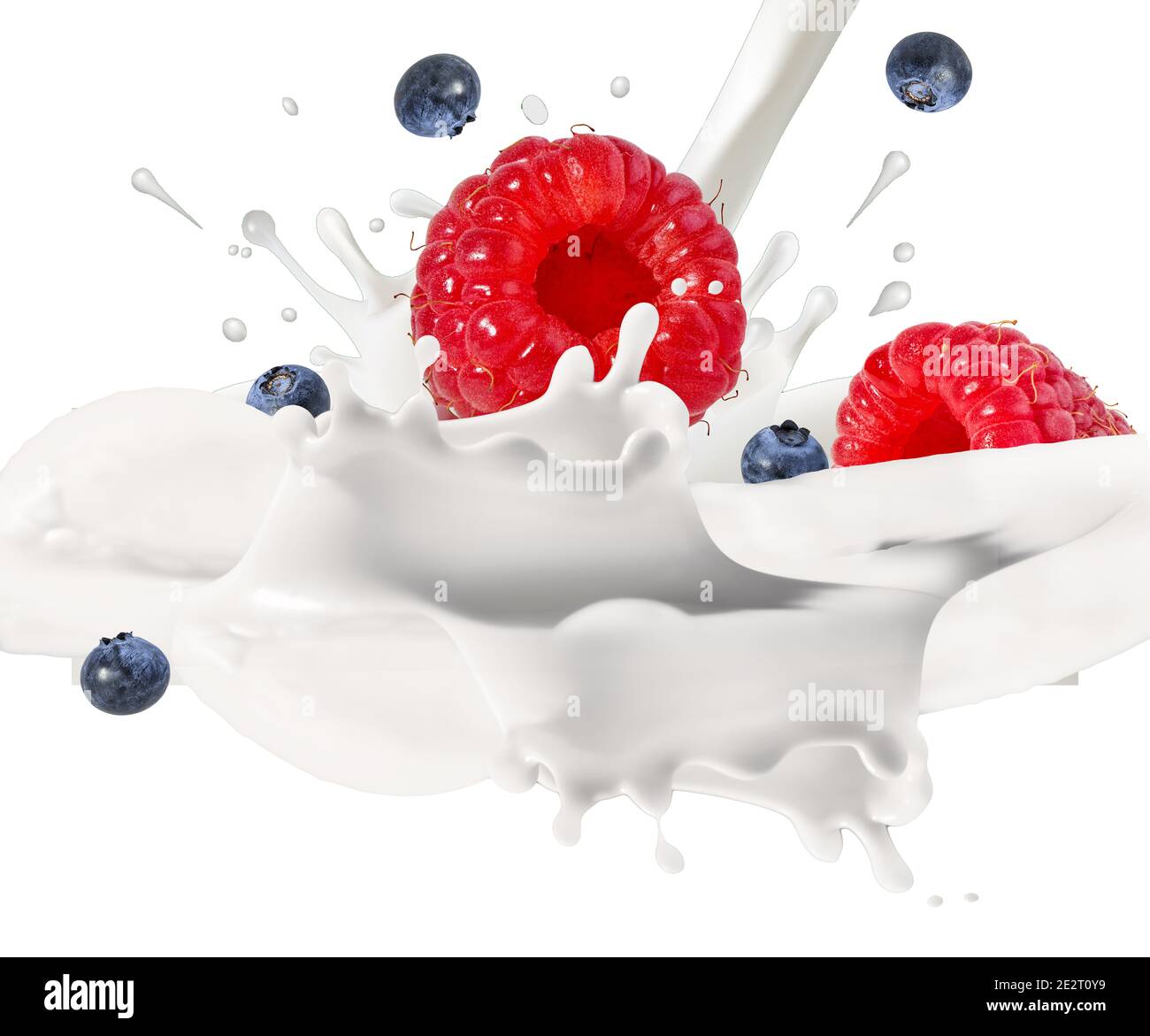 Yogurt Splash High Resolution Stock Photography and Images - Alamy
