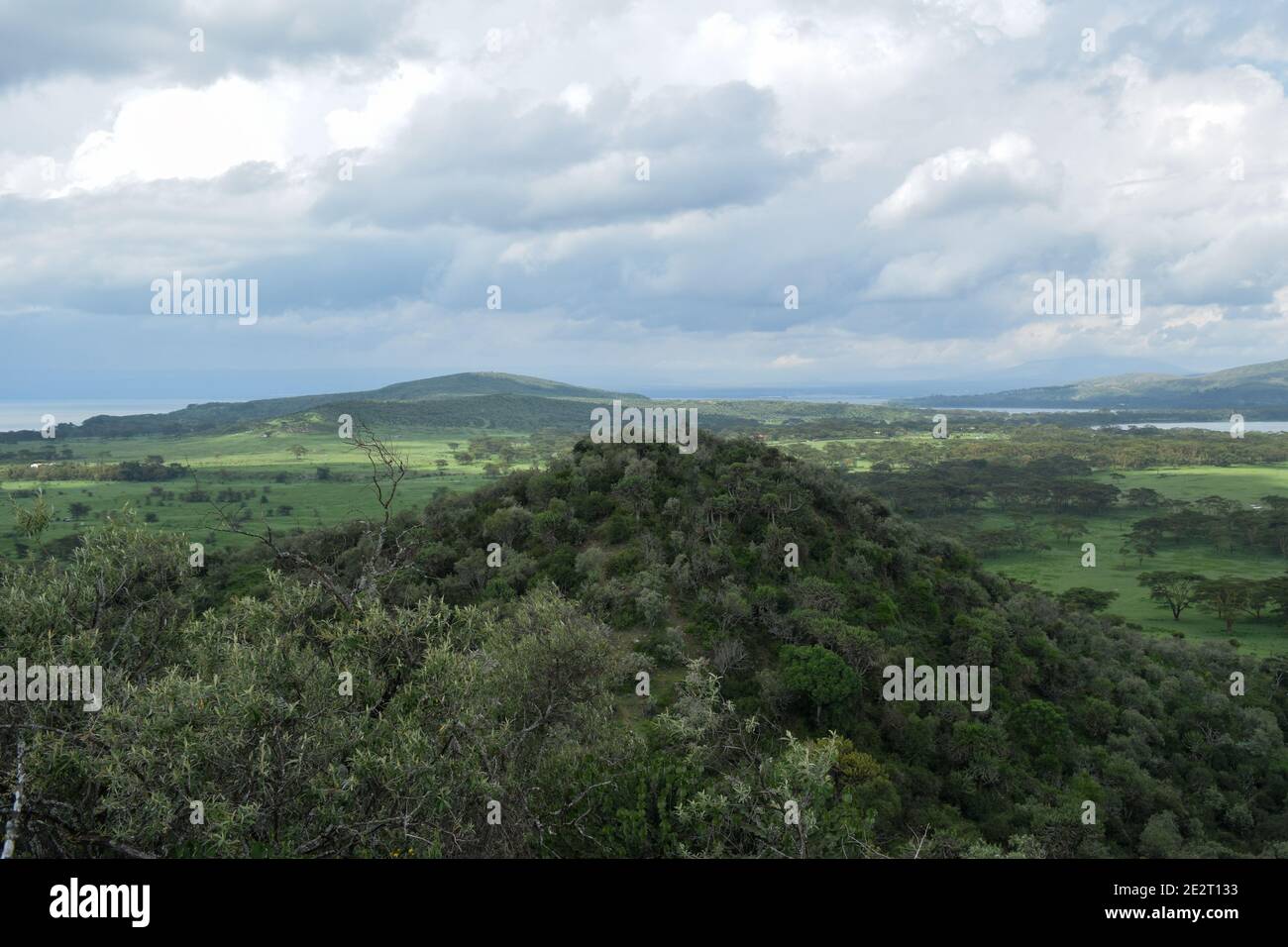 Scenic mountain landscapes in Aberdare Ranges, Kenya Stock Photo - Alamy
